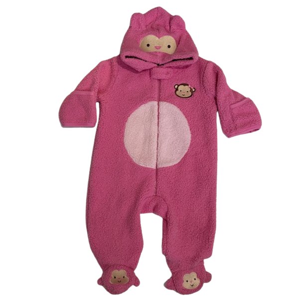 PJ's with Hoodie with monkey theme for reborn dolls 3-6 month ...