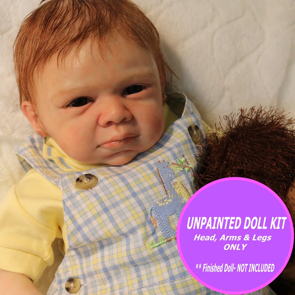 Reborn Doll Kit - Trey by Michelle Fagan – Keepsake Cuties Nursery